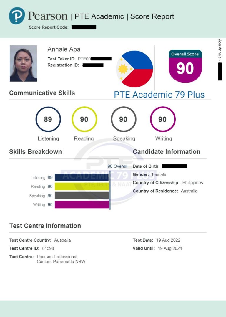PTE Academic 79 Plus – PTE Training and PTE Courses
