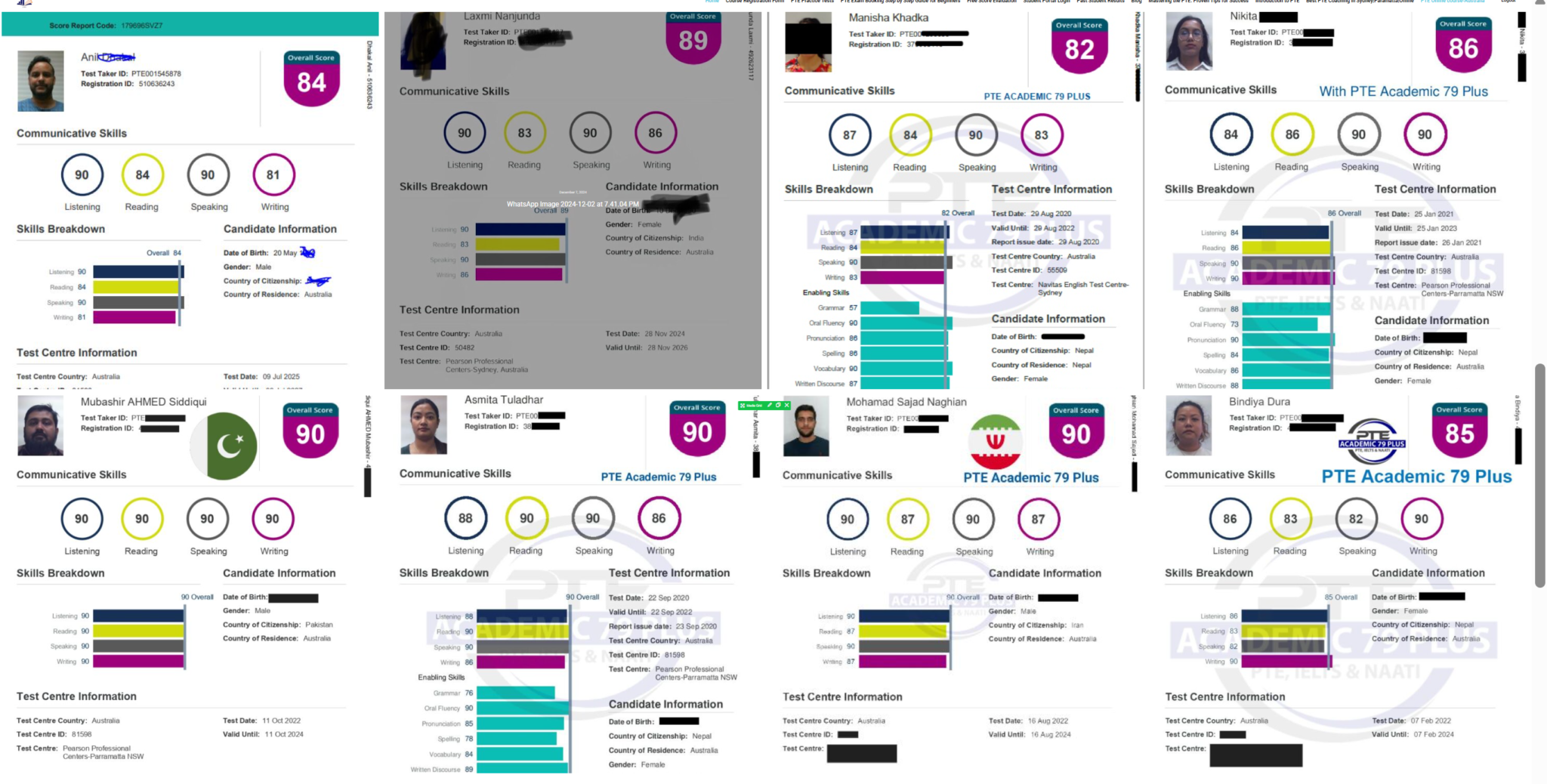 PTE A 79 Burwood PTE Coaching - Pass PTE the first time